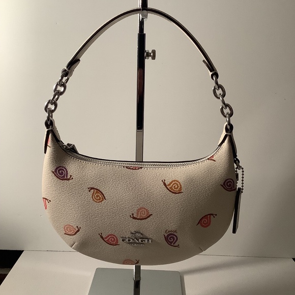 Coach | Bags | Coach Mini Payton Bag With Snail Print Cv275 Chalk Multi ...
